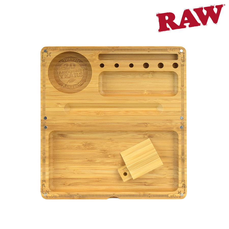 HBI Canada | RAW BAMBOO 20 YEAR ANNIVERSARY BACK FLIP FILLING TRAY w/MAGNET